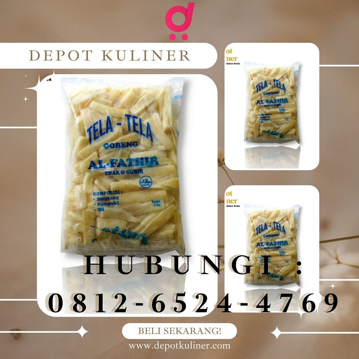 HARGA TERMURAH, Call 0812–6524–4769, Jual Tela Tela Frozen Food Medan ...