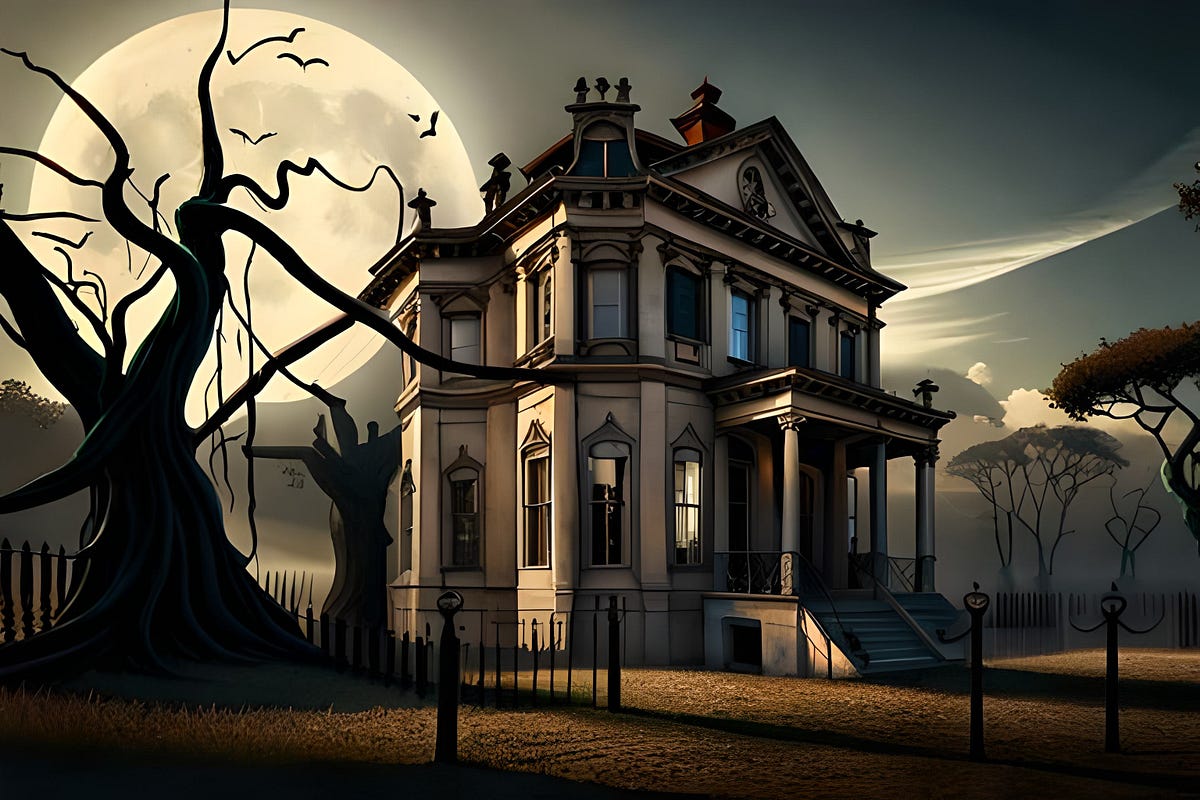 The Haunted Mansion. Once upon a time, in a small town… | by ...