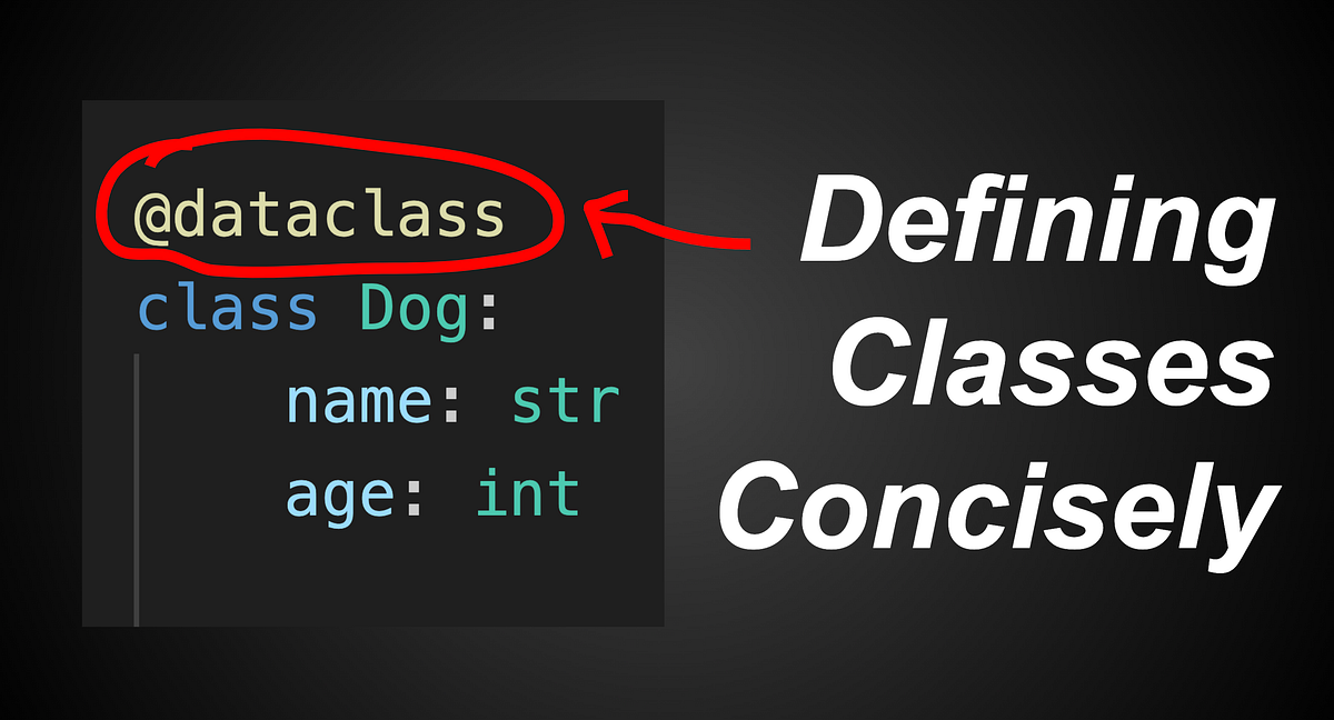 Python Classes But We Don’t Write __init__() | by Liu Zuo Lin | Level Up Coding