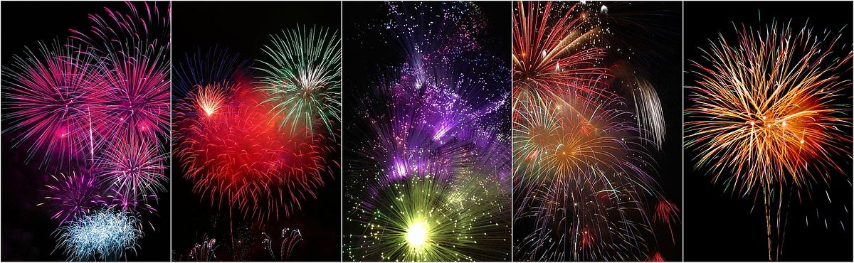 Fireworks. The independence of transformation | by Jenine "Jeni" Baines ...