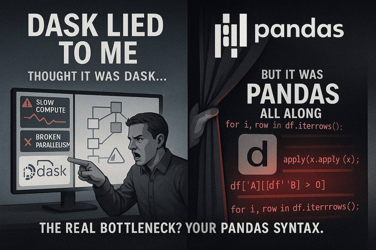 Dask Lied to Me — Pandas Was the Problem All Along | by Nikulsinh Rajput | Jul, 2025 | Medium
