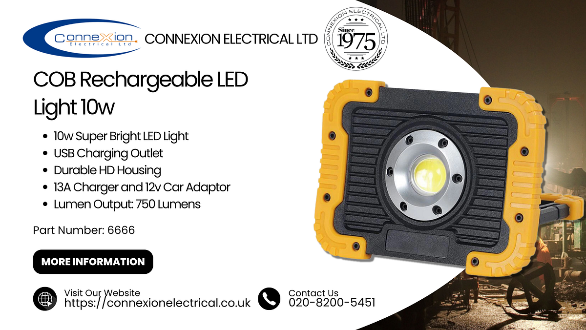 10W COB Rechargeable LED Light. We are thrilled to unveil our latest ...