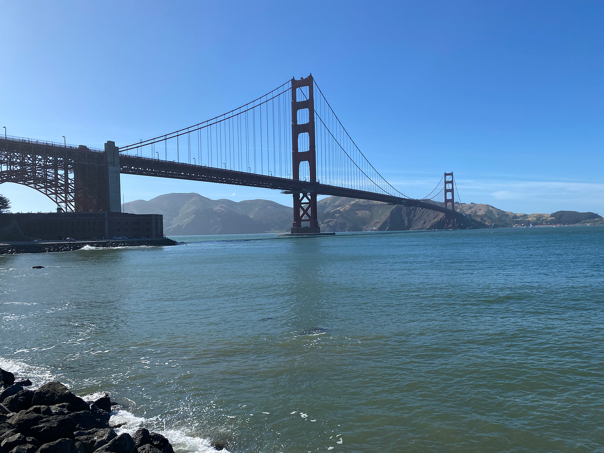 Golden Gate Bridge - Six Word Photo Story Challenge - Medium