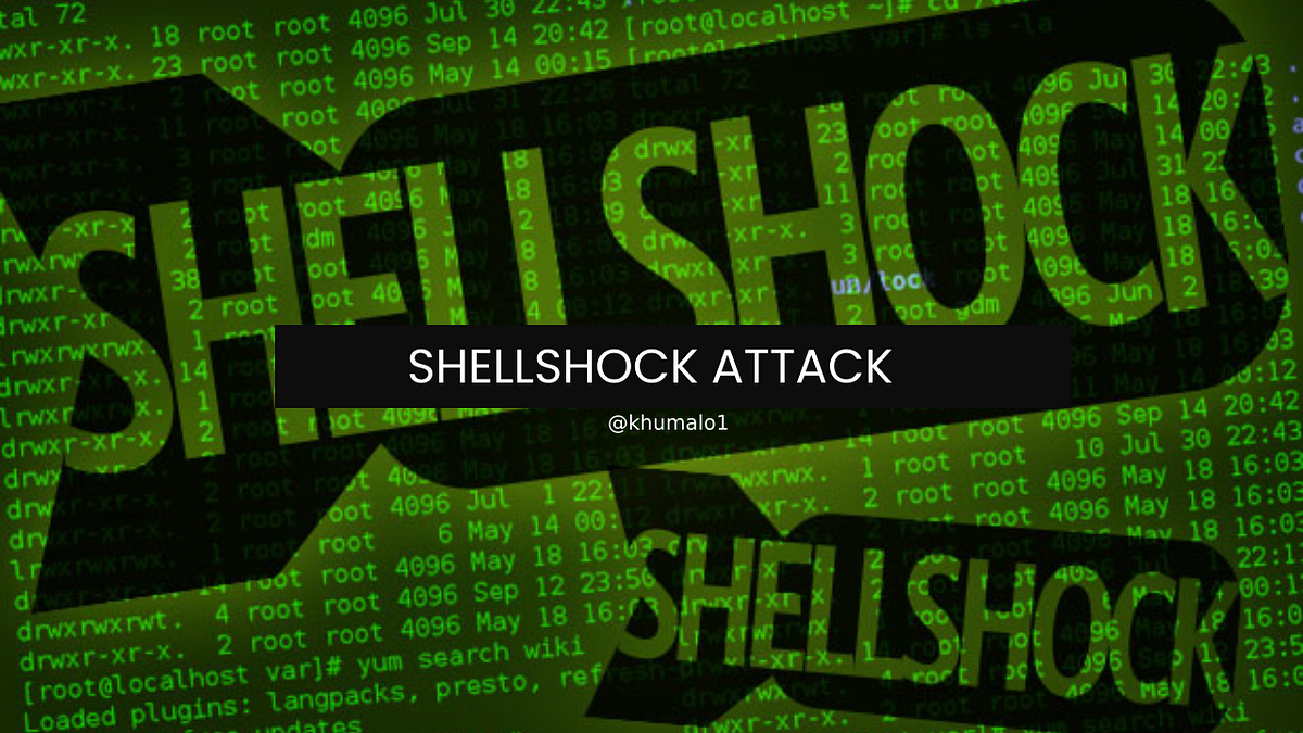 Shellshock Attack | Investigation | by Andile Khumalo | Feb, 2025 | Medium