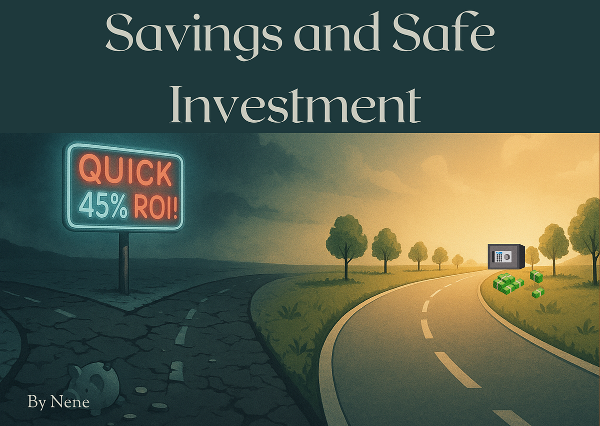 Savings and Safe Investments:. What I Wish I Knew Earlier | by Nene ...