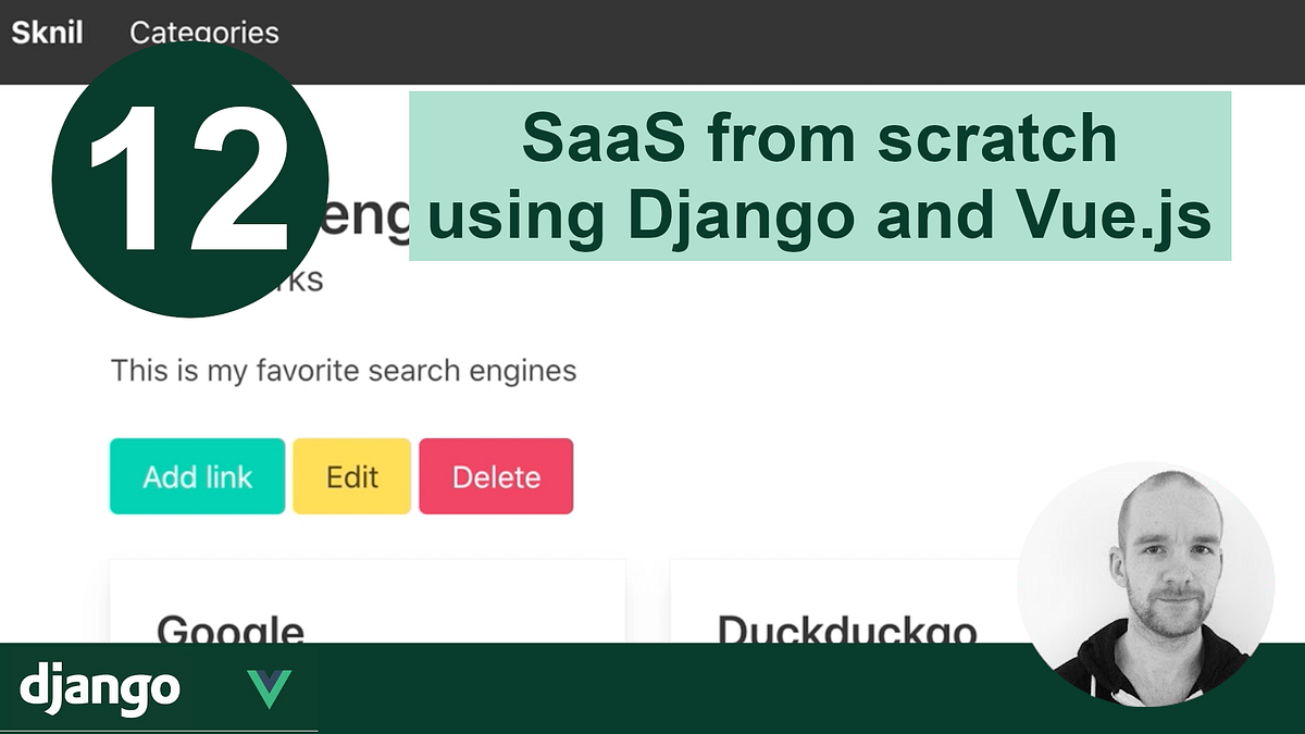 Visit counter — Building a SaaS using Django and Vue.js — Part 12 | by Stein Ove Helset | Code ...
