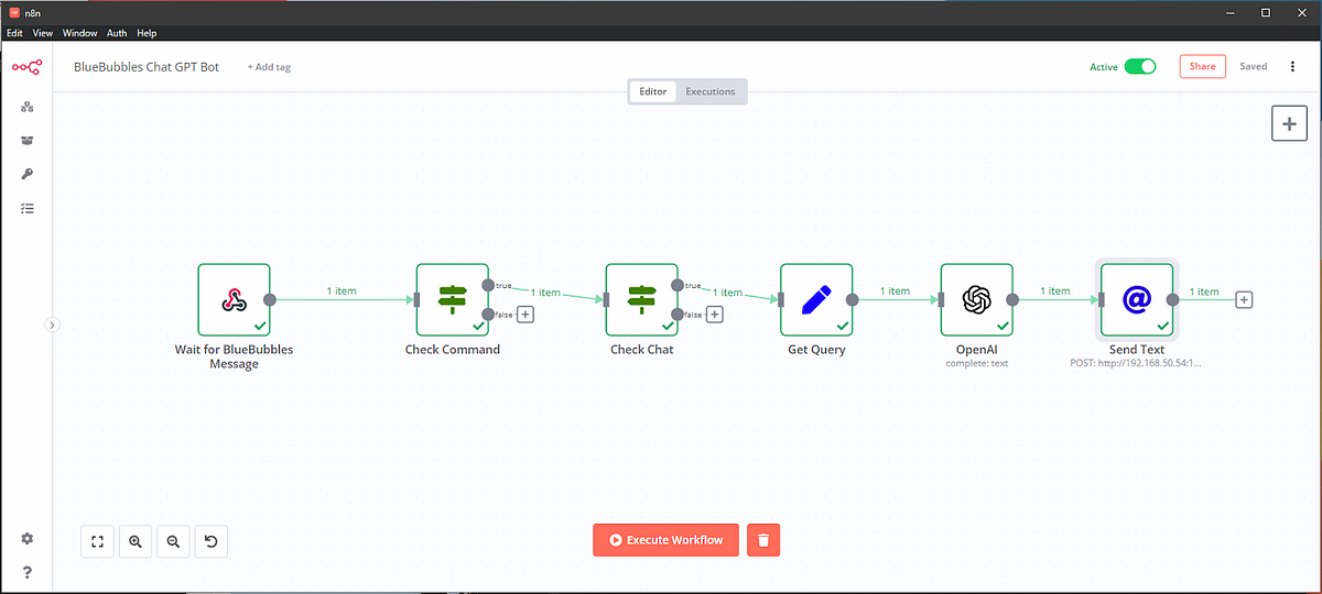 Building a Chat GPT Bot for iMessage using BlueBubbles | Better Programming