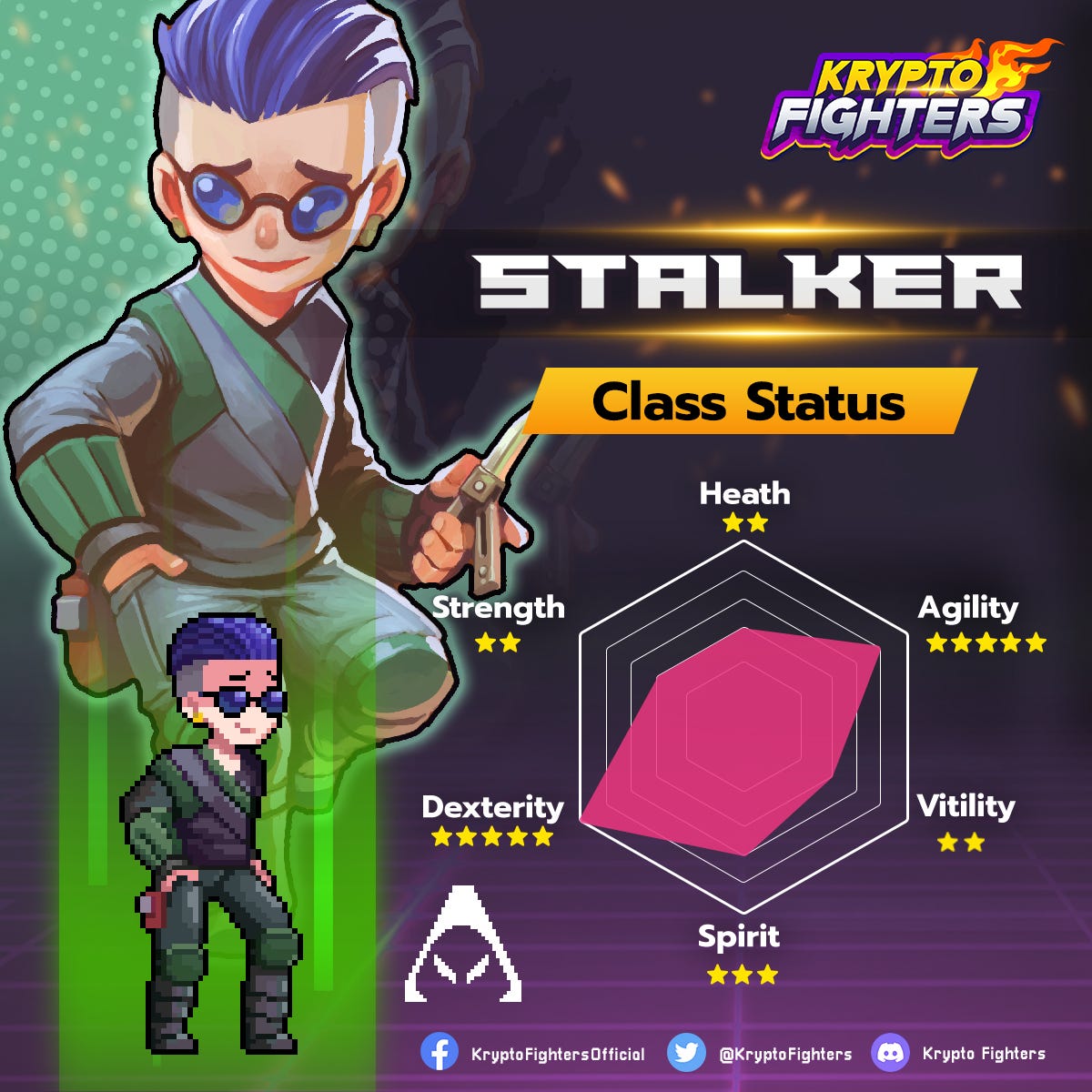 Class Explanation Series: Stalker - Krypto Fighters Official - Medium