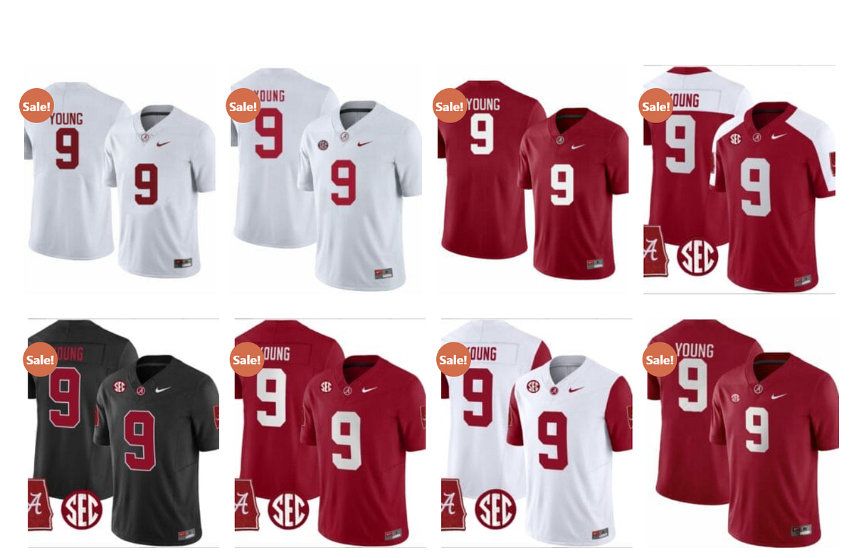 Cheer on the Crimson Tide in Style with a Bryce Young Football Jersey ...