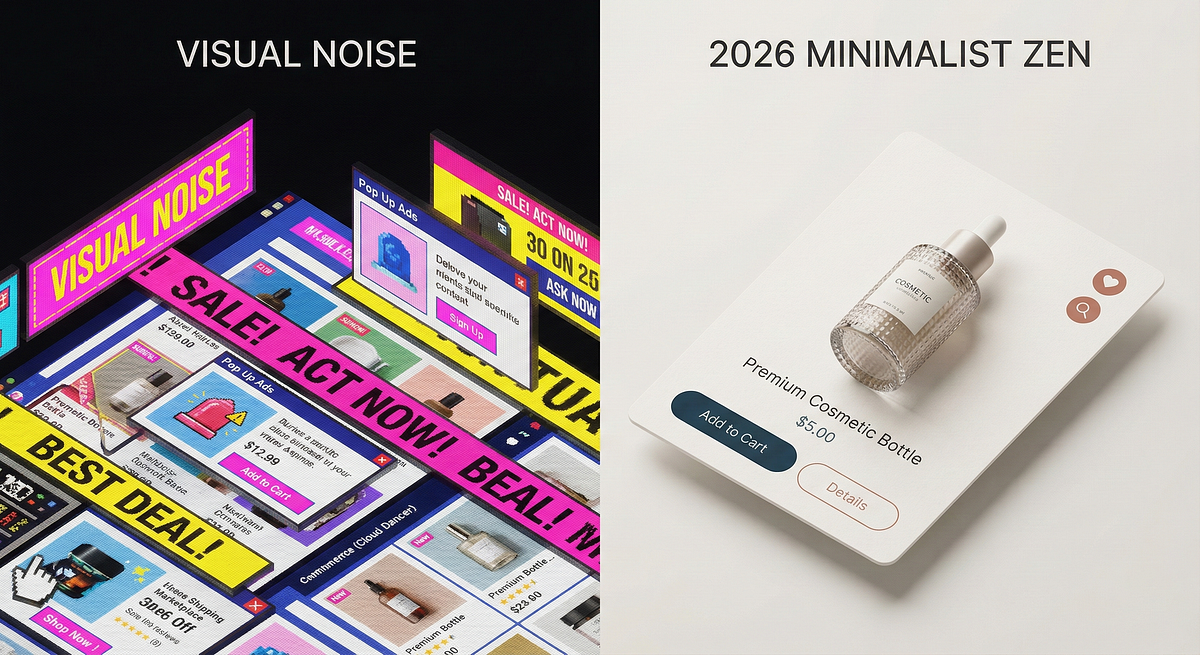 Color Chaos or Creamy Zen: The Visual Future of E-commerce in 2026 ...