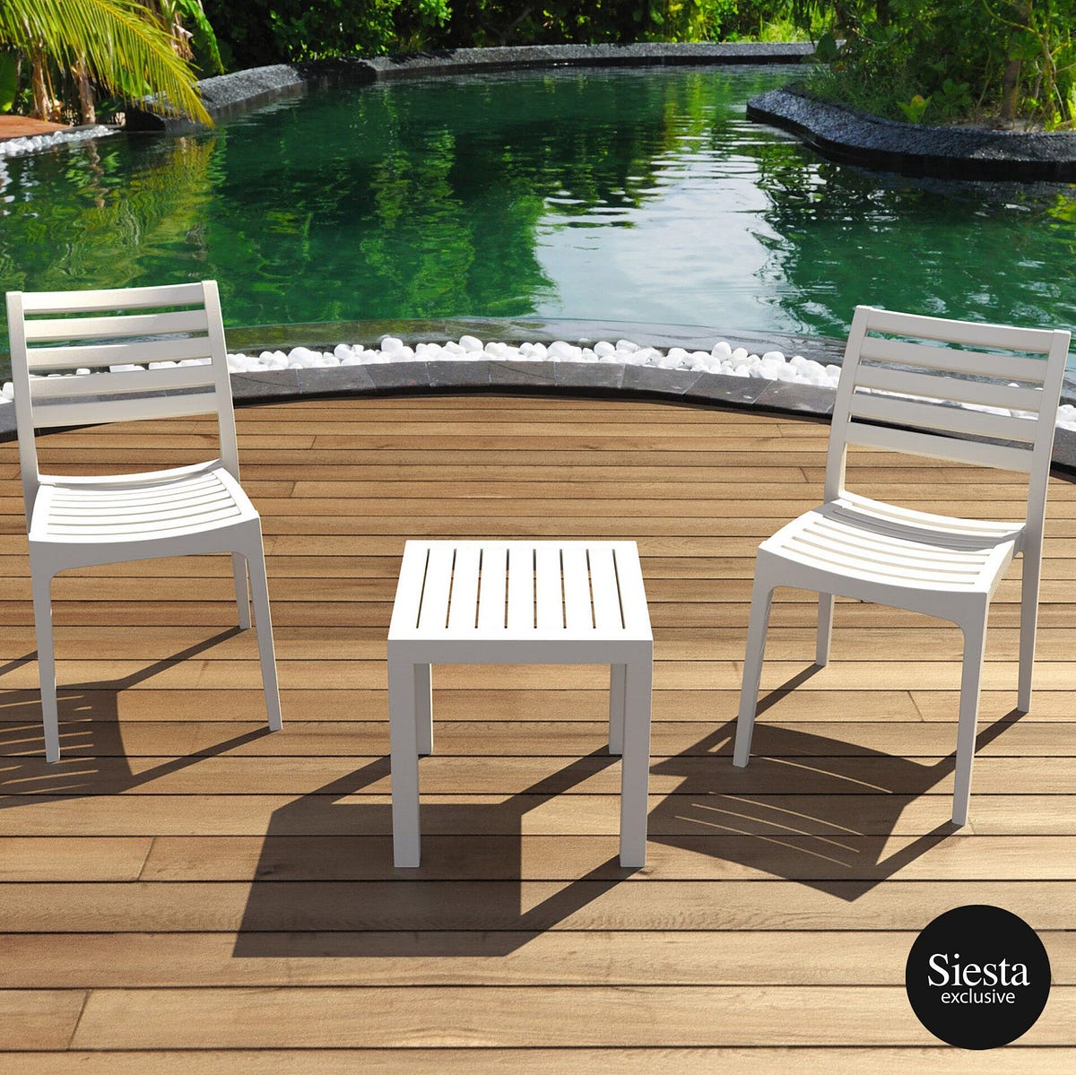 3 Piece Balcony Setting with Ares outdoor chair and table | Furniture ...