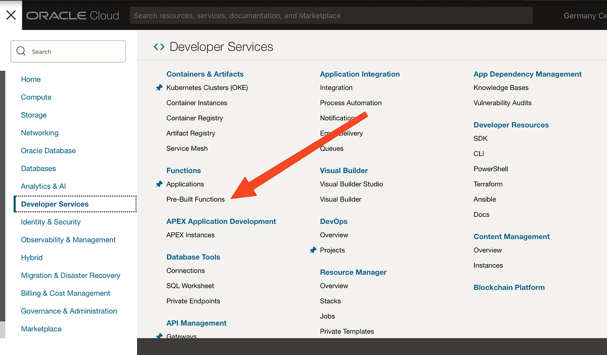 Pre-built Functions are now available in Oracle Cloud Infrastructure Functions | by Liana ...