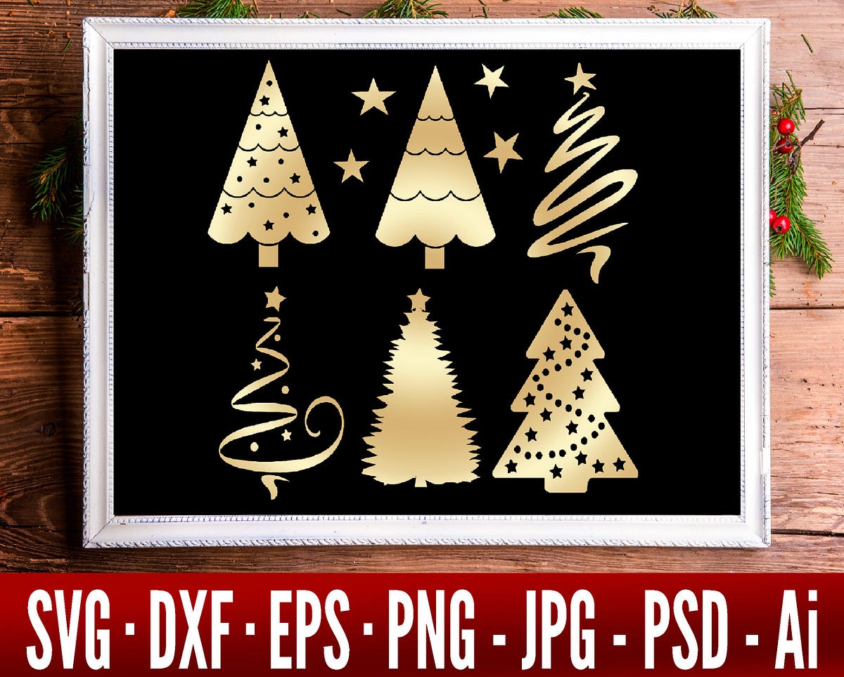 Christmas Tree SVG Bundle — Christmas Tree SVG Files For Cricut ...