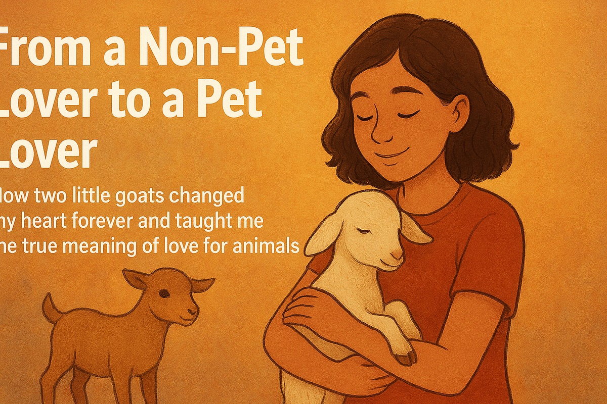 From a Non-Pet Lover to a Pet Lover: My Emotional Journey with My Goats ...