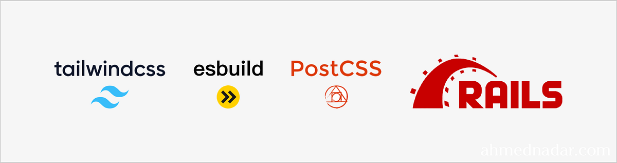 Setup TailwindCSS, postcss, and esbuild on Rails 7 | by Ahmed Nadar | Medium