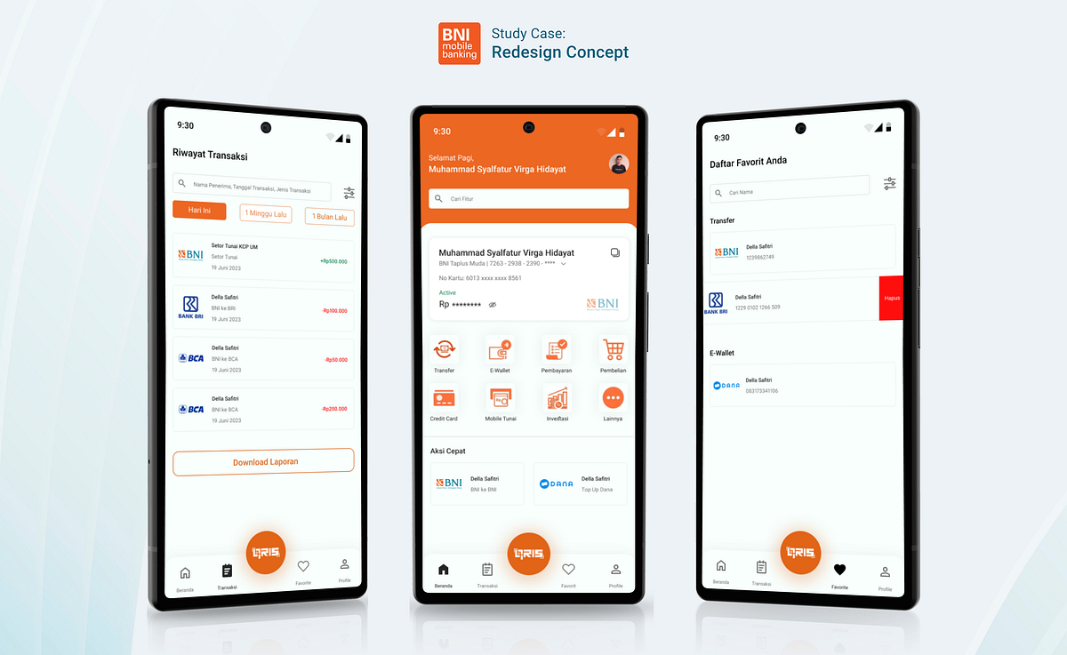 Study Case Redesign App: BNI Mobile Banking | by Syalfatur Virga | Jul ...