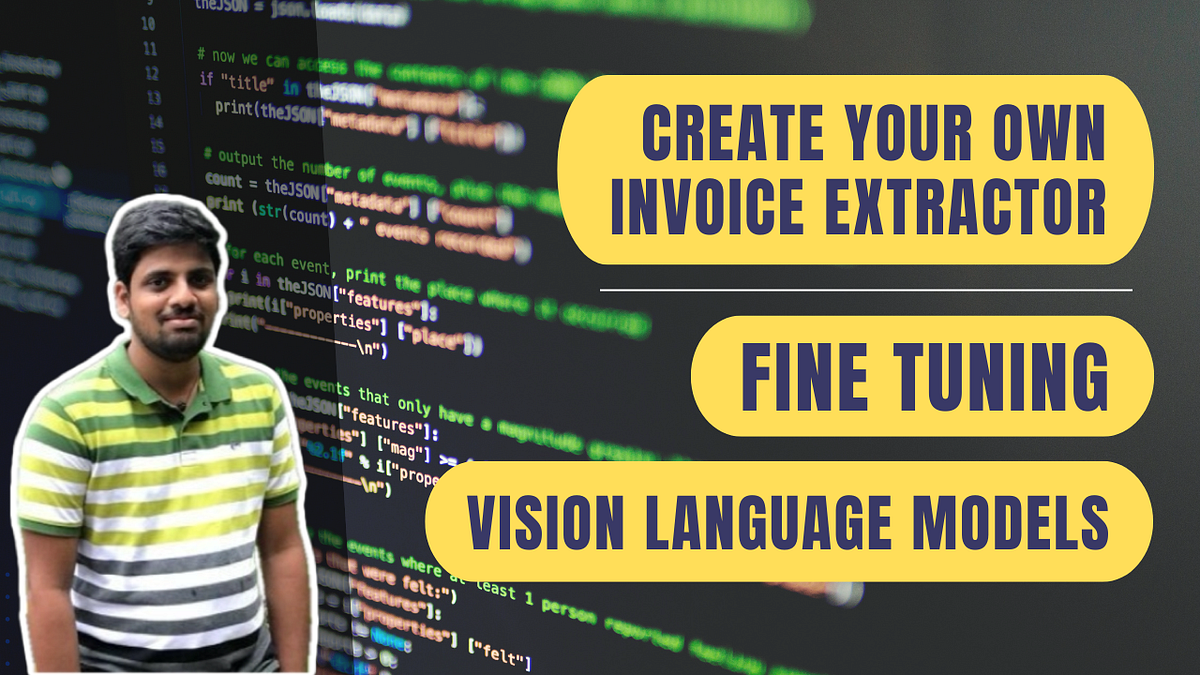 Fine-tuning Qwen2.5‑VL‑7B for Invoice Extraction with CORD dataset | Medium