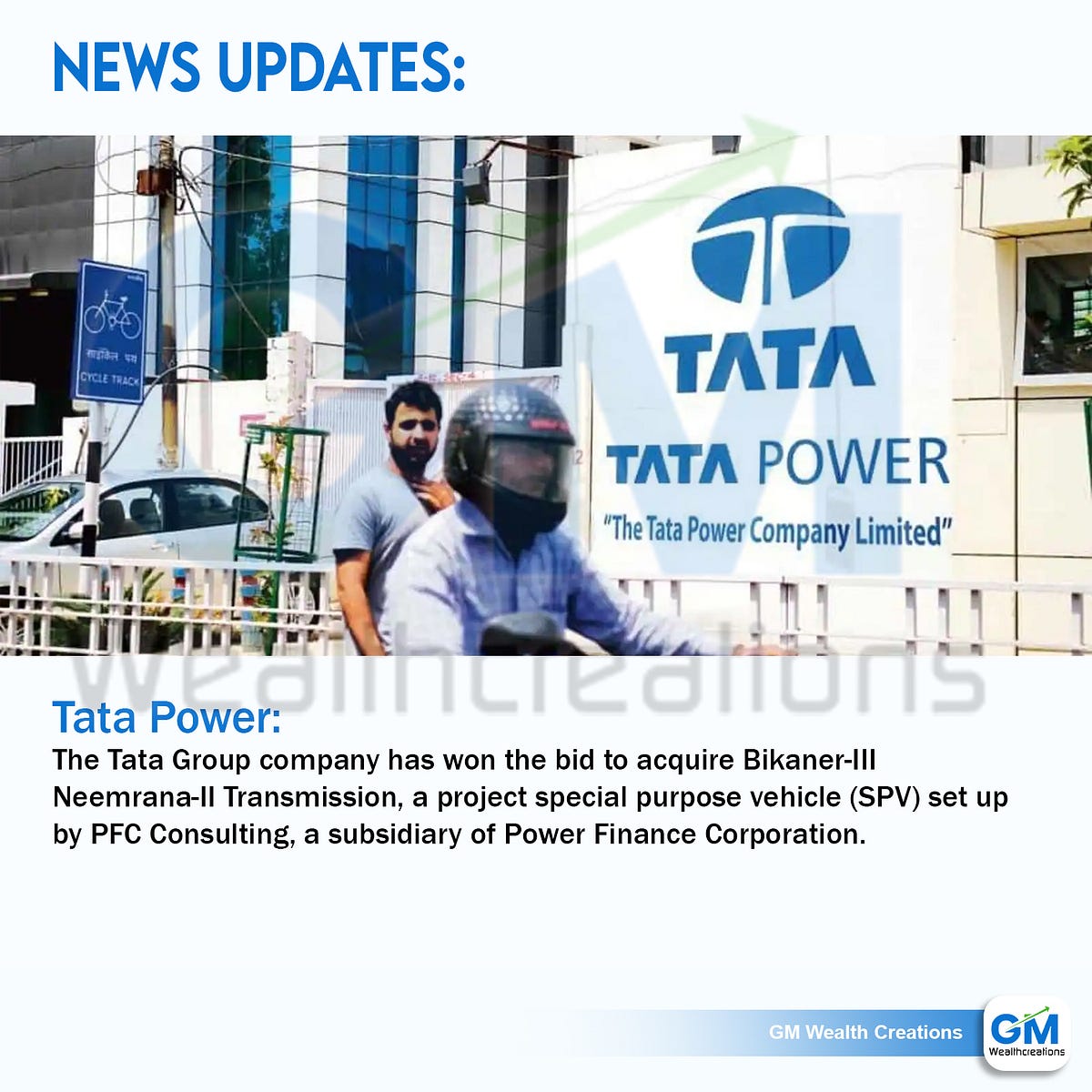 Tata Power: - GM Wealth Creations - Medium