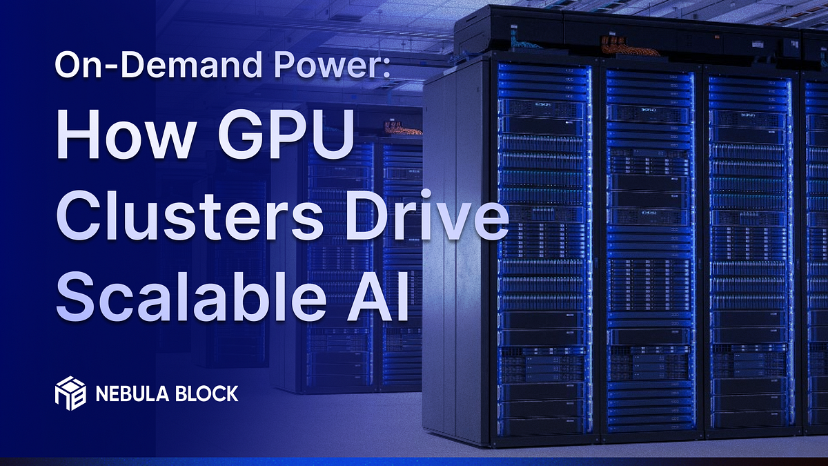On-Demand Power: How GPU Clusters Drive Scalable AI | by Nebula Block ...