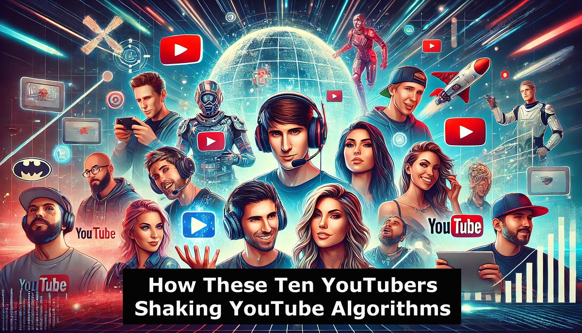 How These Ten YouTubers Shaking YouTube Algorithms | by Aidan | Feb, 2025 | Medium