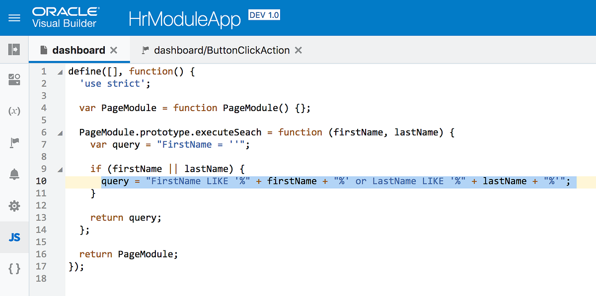 Query Logic Implementation in VBCS for ADF BC REST | by Andrej Baranovskij | Oracle Developers ...