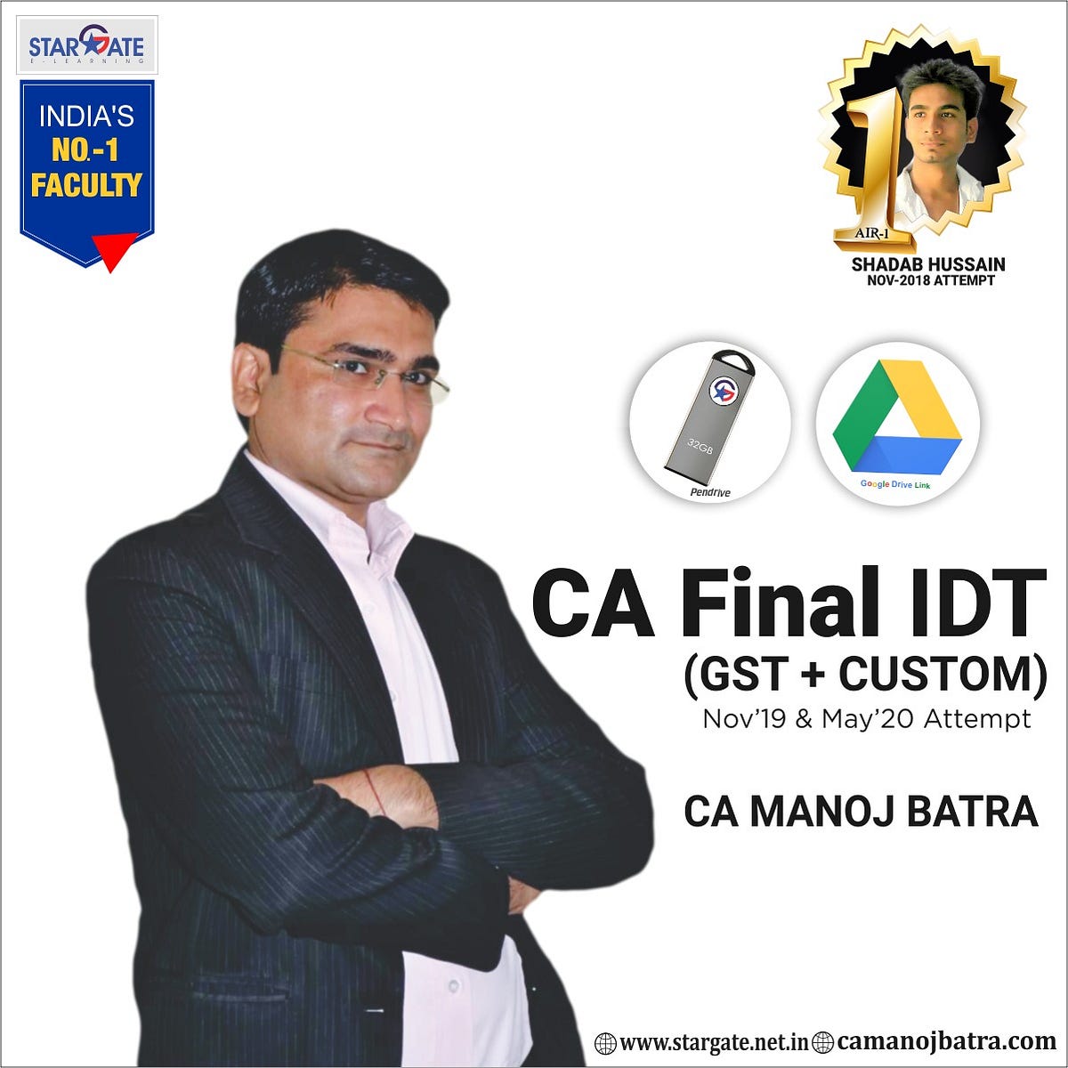 Ca Final Idt Pendrive Available By Ca Manoj Batra By Gaurishankar Starget Medium