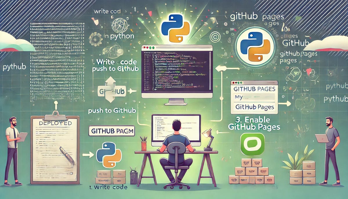 How I Deployed My Website to the Public — for Free, Using Just Python and GitHub | by Zackary ...