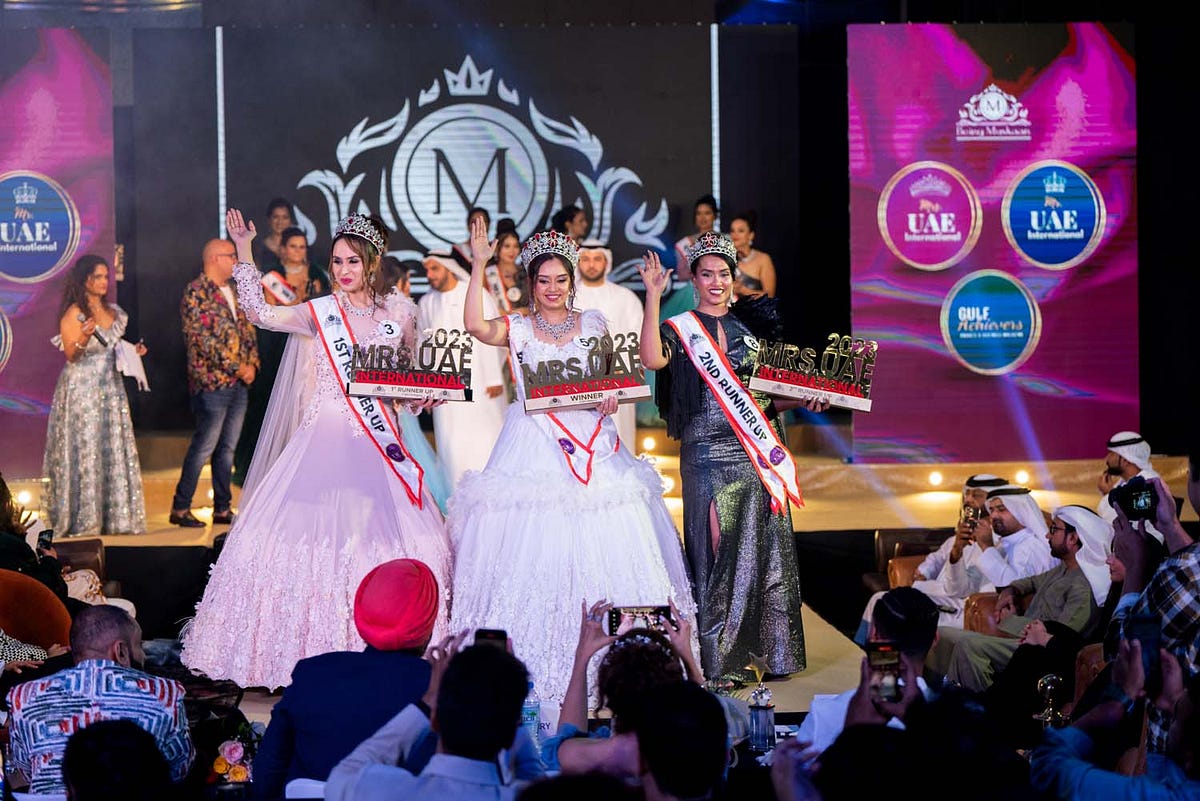 Mrs. UAE International 2023 shares the tale of her triumphant journey ...