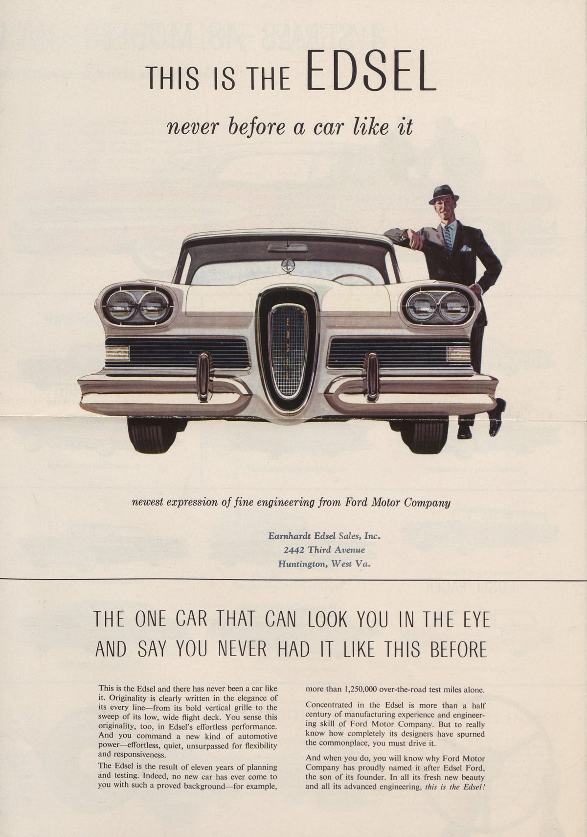 This is the Edsel. Never before a failure like it. | by Melissa ...