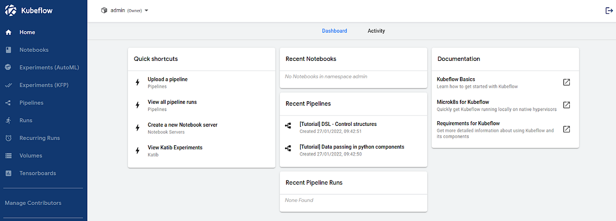 KubeFlow installation on AKS. This guide describes how to use the… | by ABDERRAHIM EL OUTMADI ...