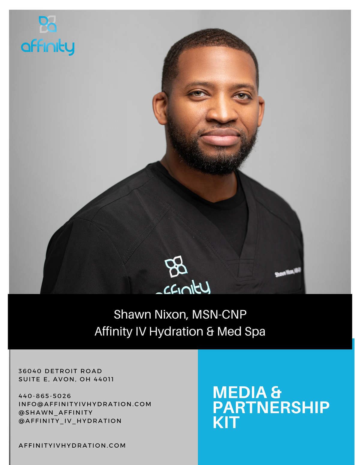 Shawn Nixon, MSN-CNP Media Kit - Arden , Definita Publicity - Medium