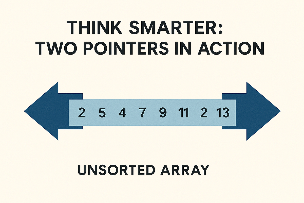 The Two-Pointer Trick: Unlocking Hidden Pairs in Unsorted Arrays | by Alireza Minagar | Medium