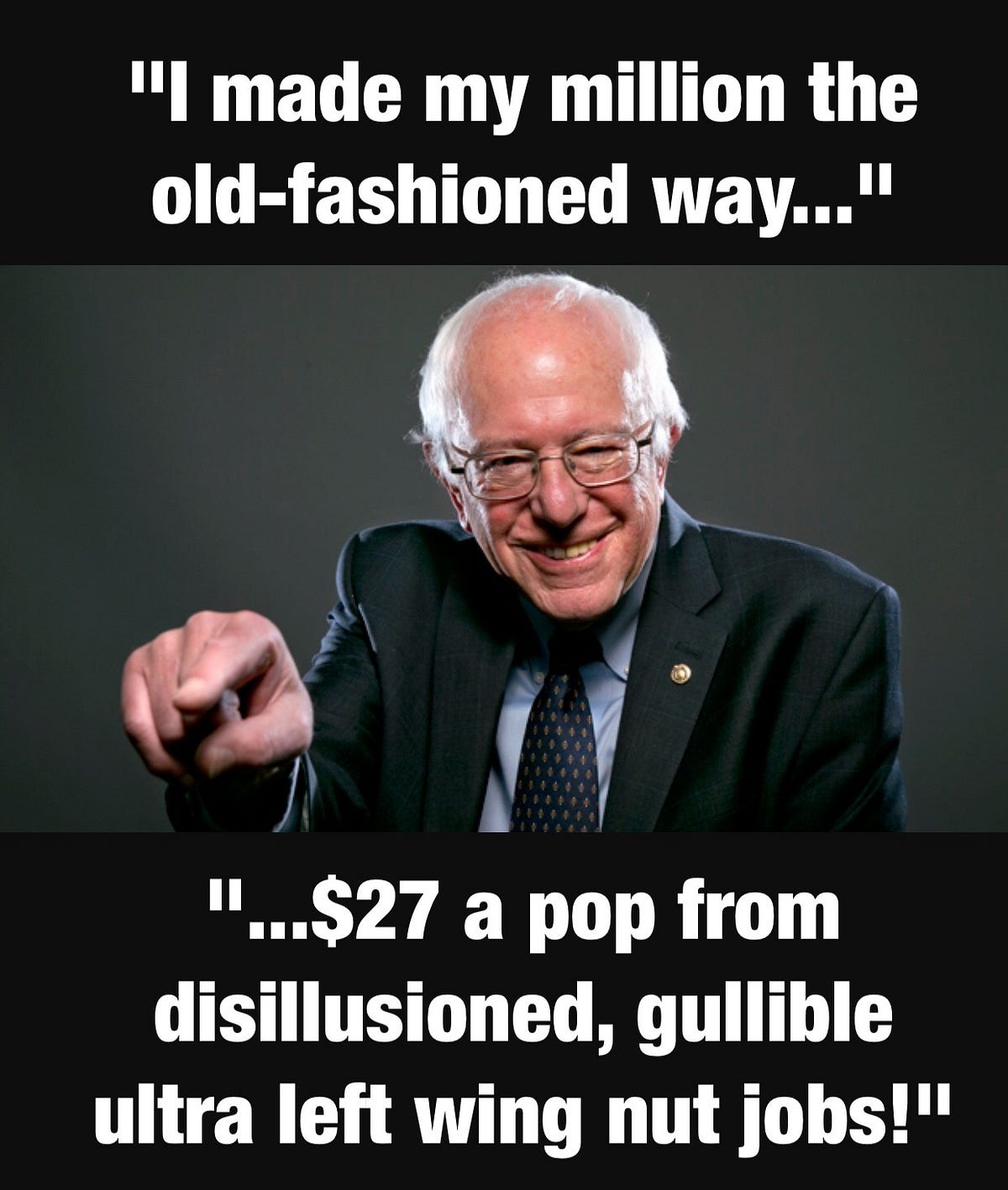 BERNIE SANDERS: MILLIONAIRE MAN OF THE PEOPLE 😢 Two “New & Improved ...