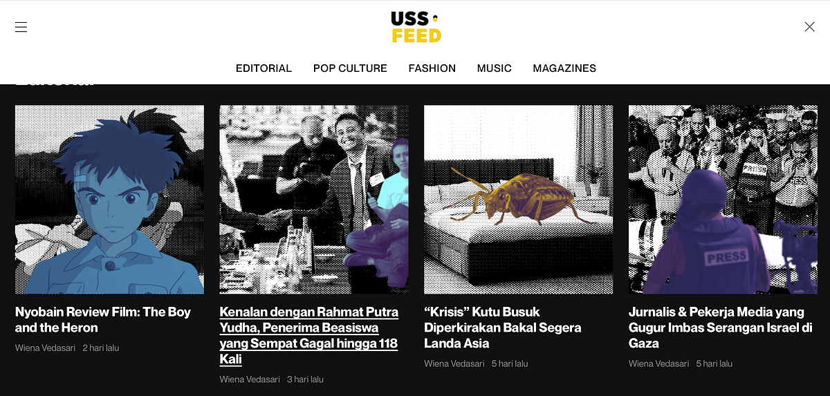 REVIEW WEB USS-FEED 2. REVIEW KEAKTIFAN WEBSITE USS-FEED KEDUA | by ...