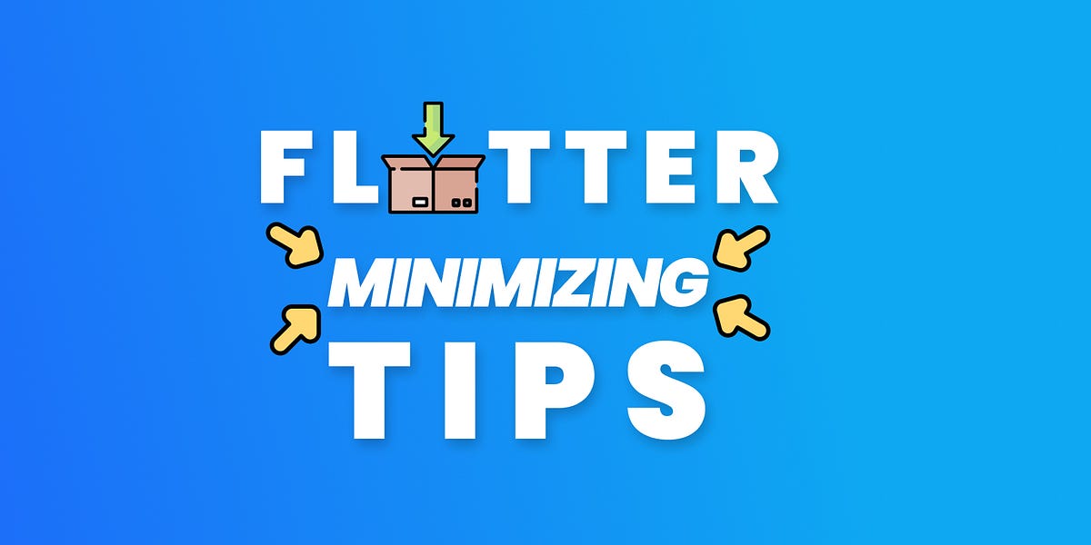 How to reduce apk size in Flutter | ITNEXT