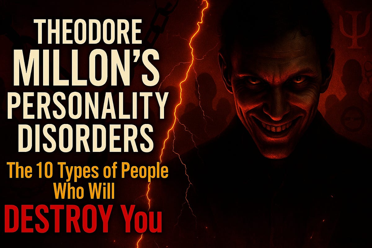 THEODORE MILLON’S PERSONALITY DISORDERS: The 10 Types of People Who ...