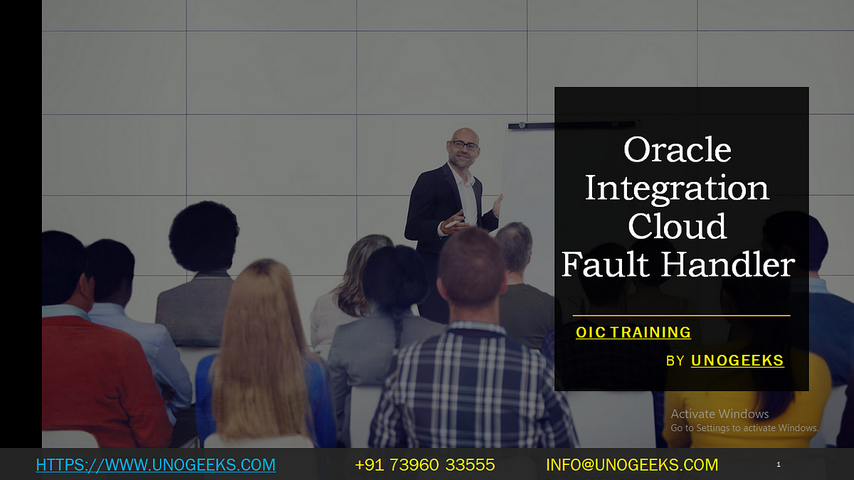 Oracle Integration Cloud Fault Handler | by Techtutorsti | Medium Oracle Integration Cloud Fault Handler | by Techtutorsti | Medium
