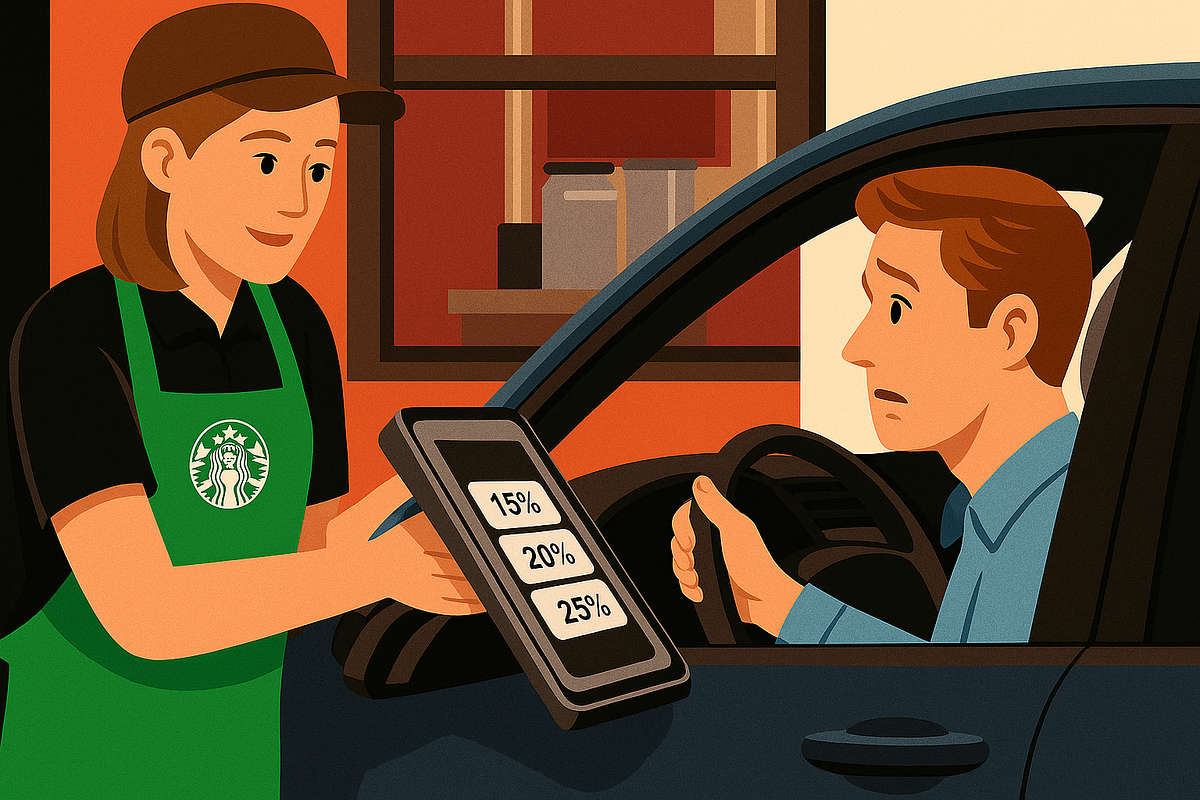 How Tipping Has Gone Awry: The Starbucks Dilemma | by Dr. Janine Bouey ...