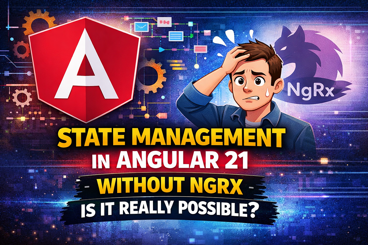 State Management in Angular 21 Without NgRx — Is It Really Possible? | by Rainbow Life | Dec ...