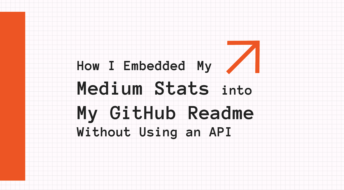 How I Embedded My Medium Stats into My GitHub Readme Without Using an ...