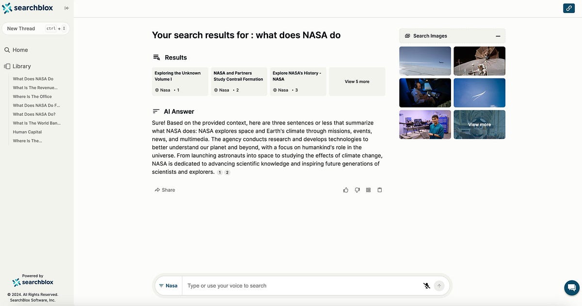Build a Perplexity-like user interface for your private data. | by Timo ...