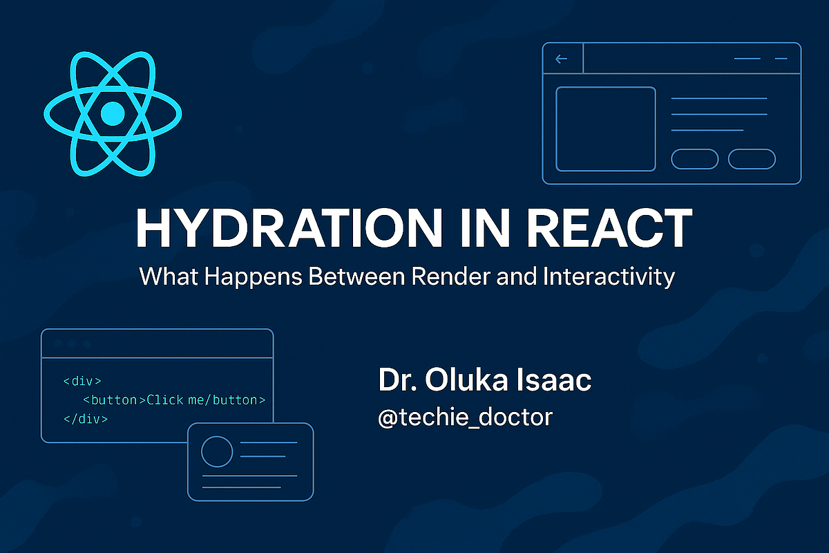 Hydration in React: What Happens Between Render and Interactivity | by Dr. Oluka Isaac | Aug ...