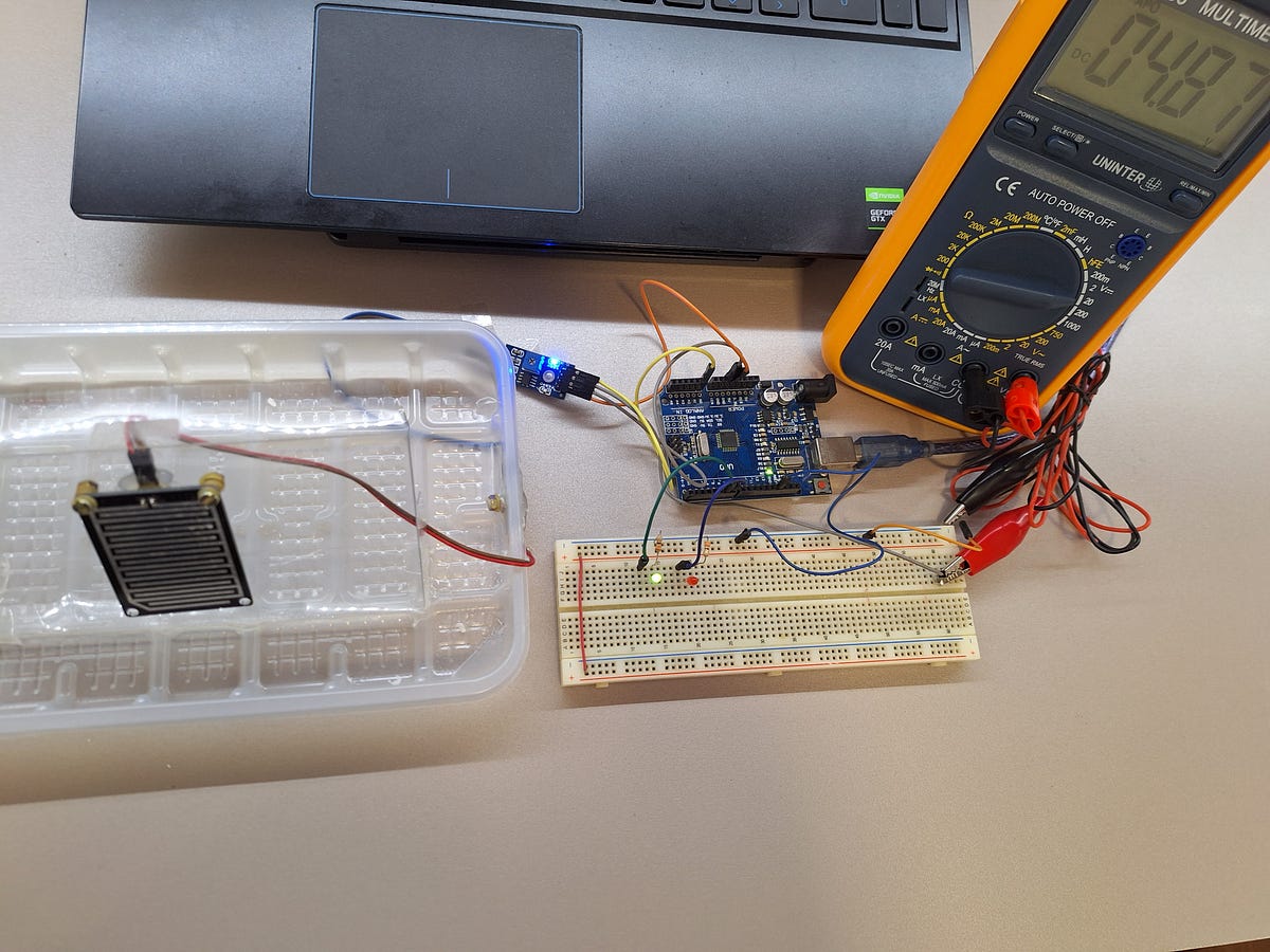 Rain Detector Sensor YL-83. It uses droplet detection instead of… | by ...