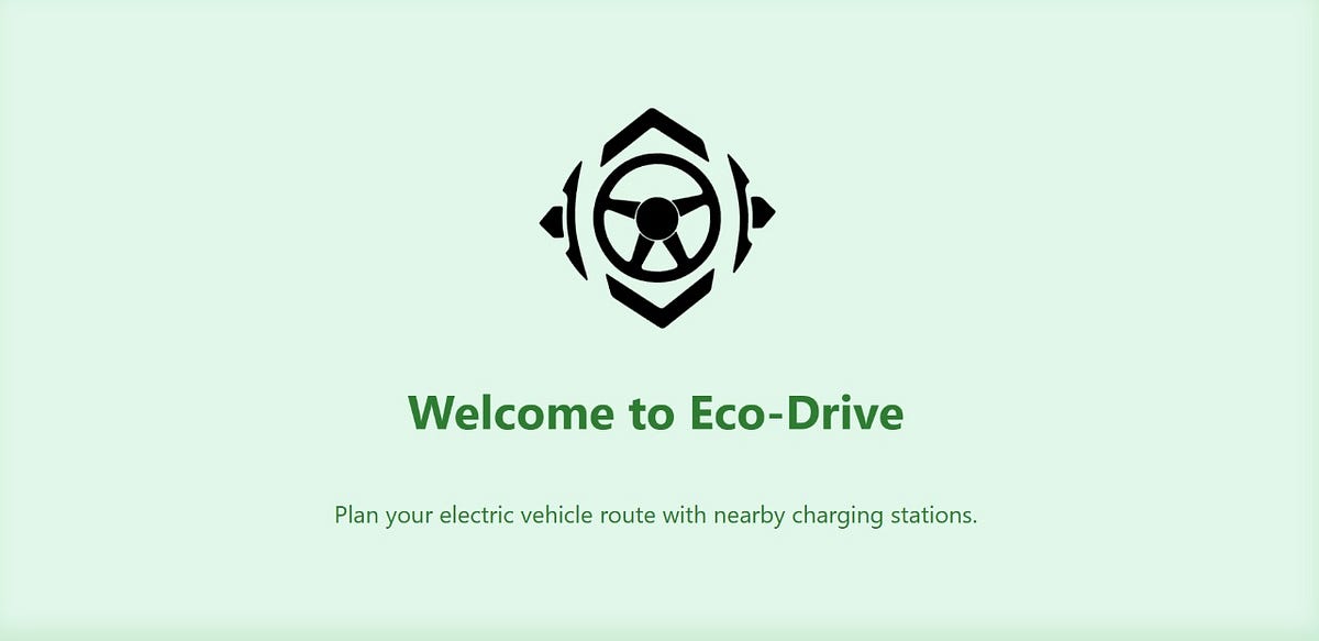 ⚡ Eco Drive: How We’re Using AI to Make EV Travel Smarter and Greener ...