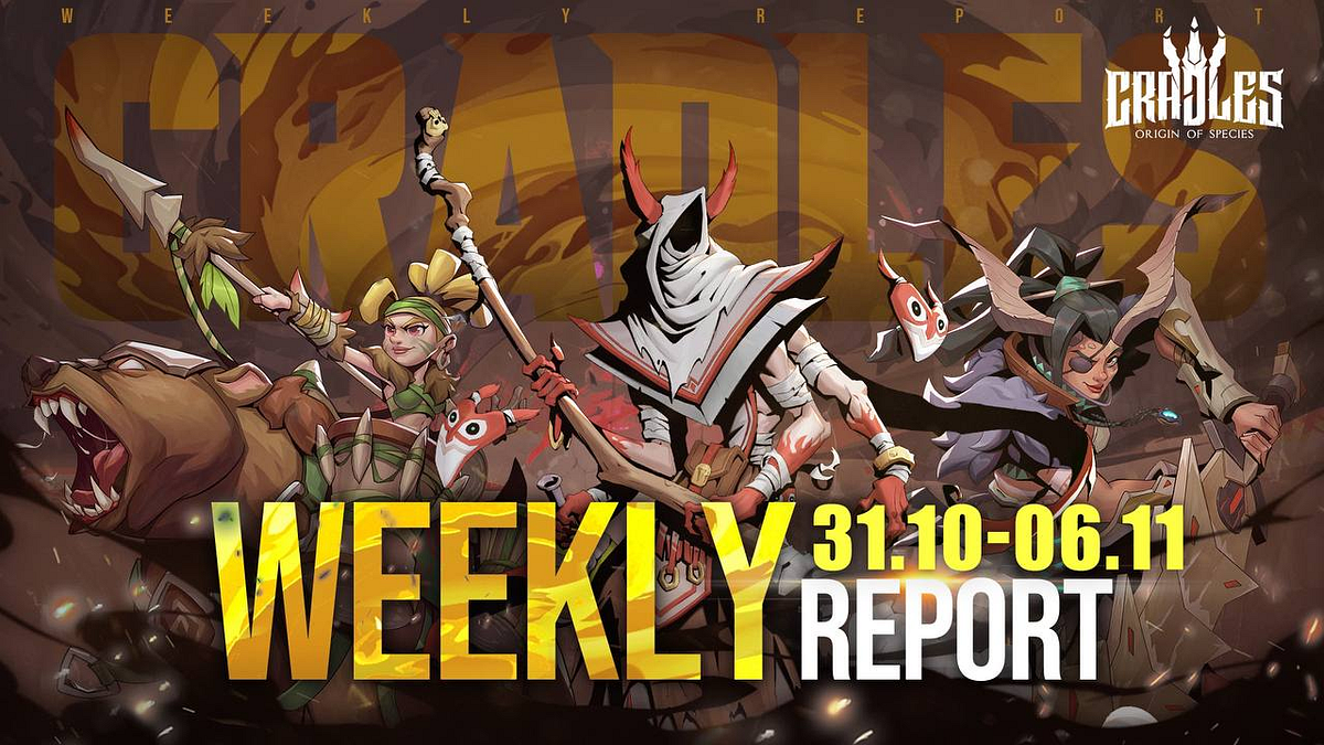 Cradles Weekly Report. 31 October — 6 November 2022 | by Cradles | Medium