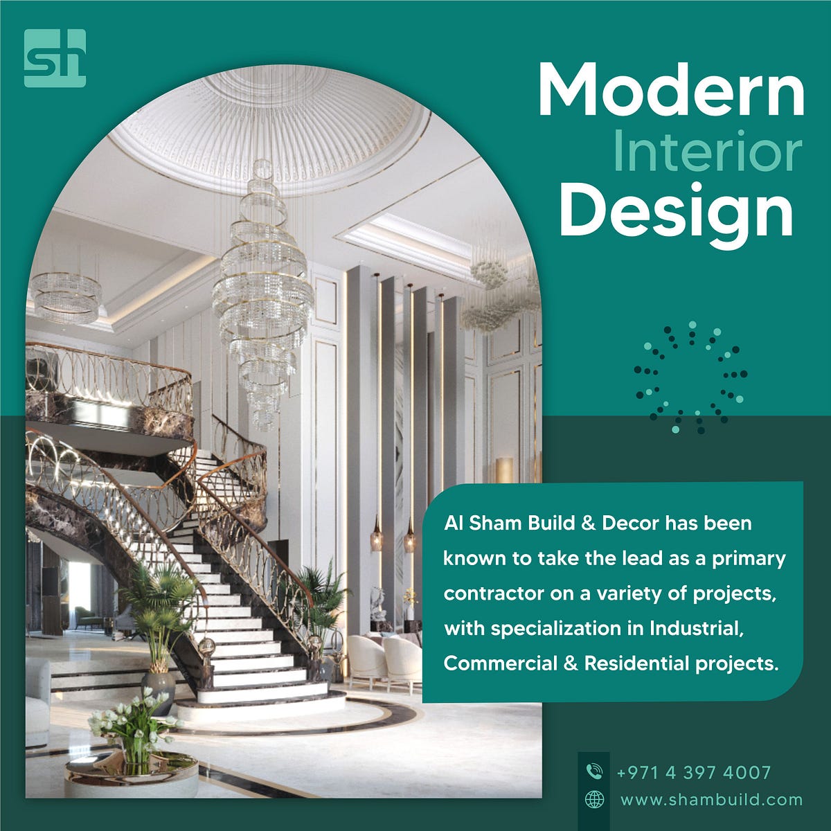 Modern Interior Design - AL SHAM BUILD & DE'COR - Medium