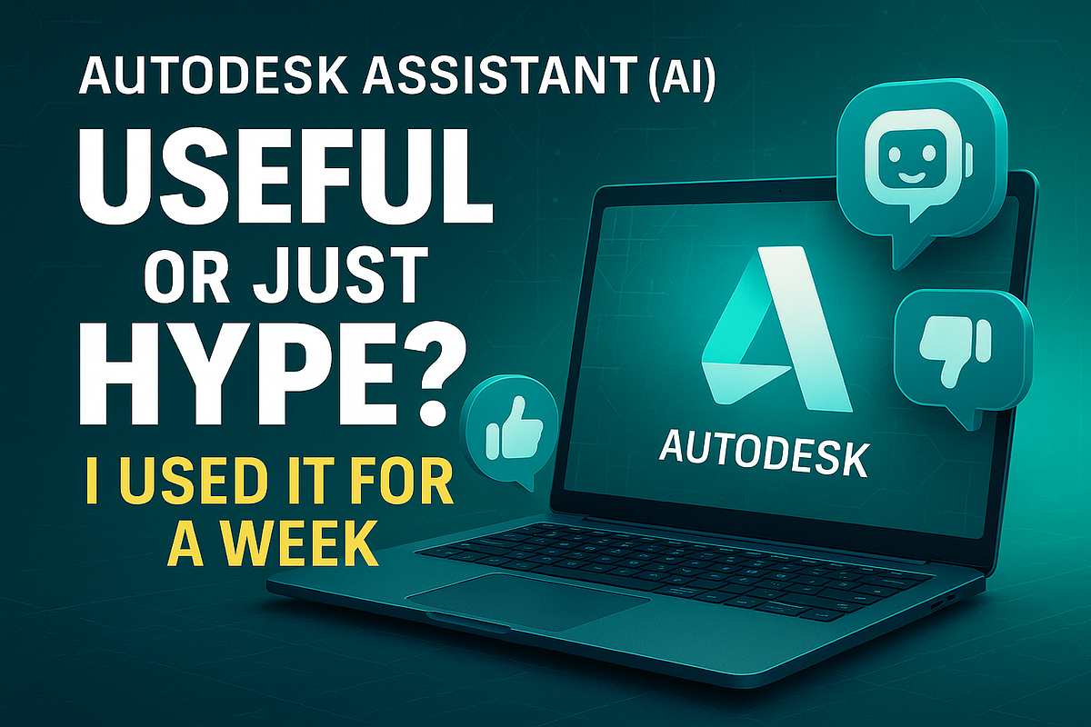 Is Autodesk Assistant (AI) Useful or Just Hype? I Used It for a Week ...