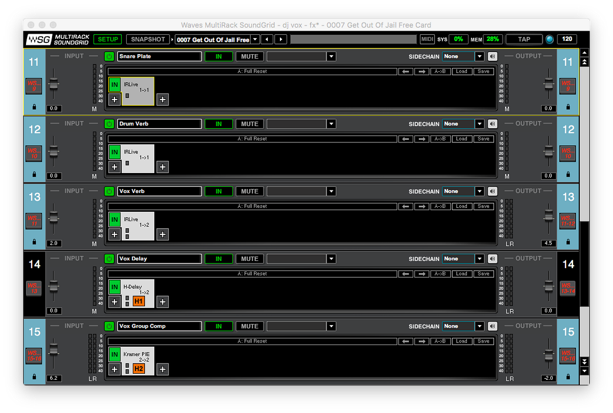A guide to Waves MultiRack — Effects, Snapshots & Recording | by Dave ...