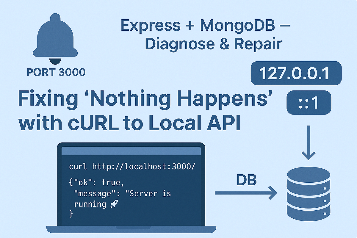 When cURL to a Local API “Does Nothing” — Root Cause & Fix (Express ...