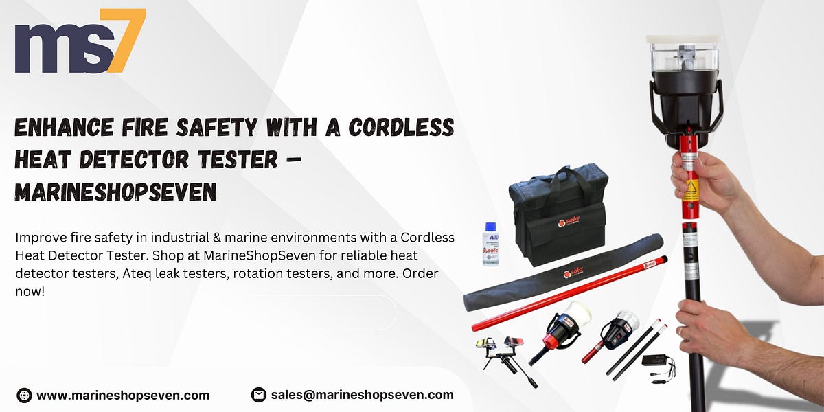 Enhance Fire Safety with a Cordless Heat Detector Tester ...